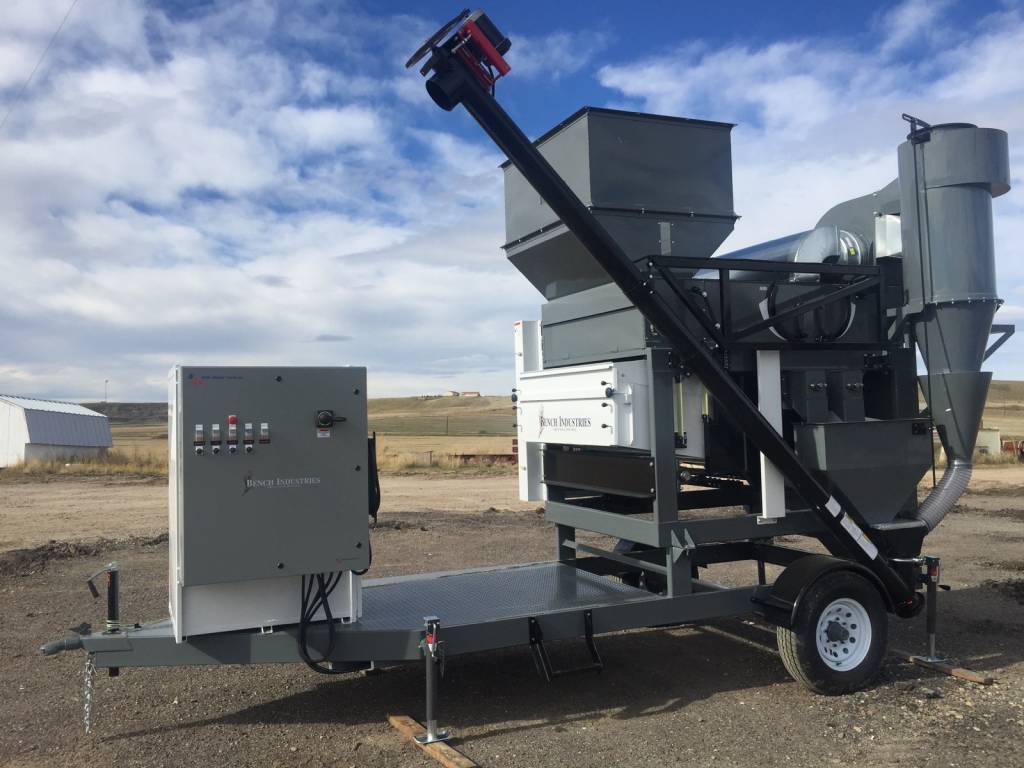 Mobile Seed and Grain Cleaners - Bench Industries - Grain Cleaners, Seed Cleaners, Color Sorting