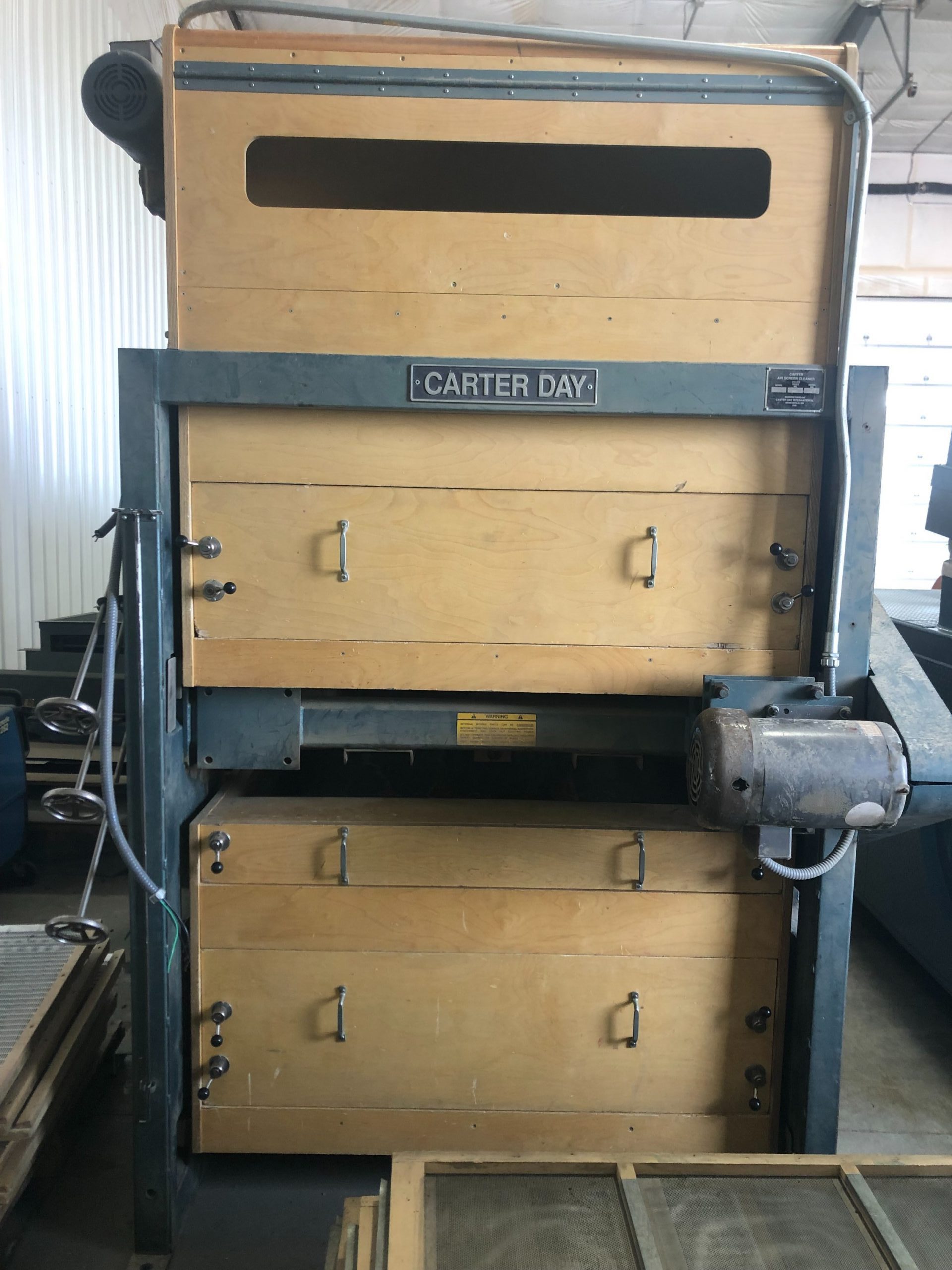 Carter 510 Screen Machine - Bench Industries - Grain Cleaners, Seed ...