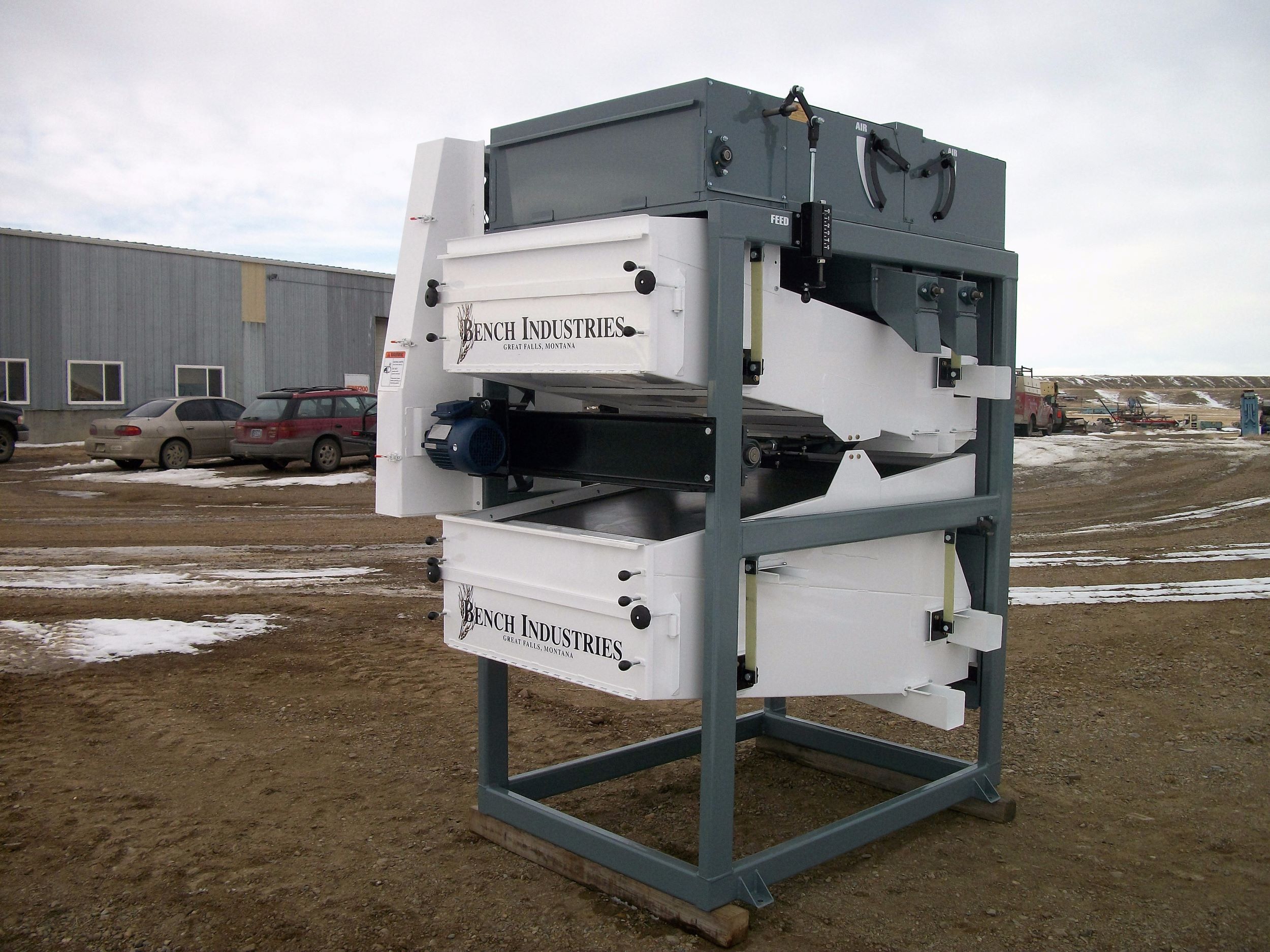 Mid Size Grain Cleaner | Efficient Seed Cleaning System | Bench Industries