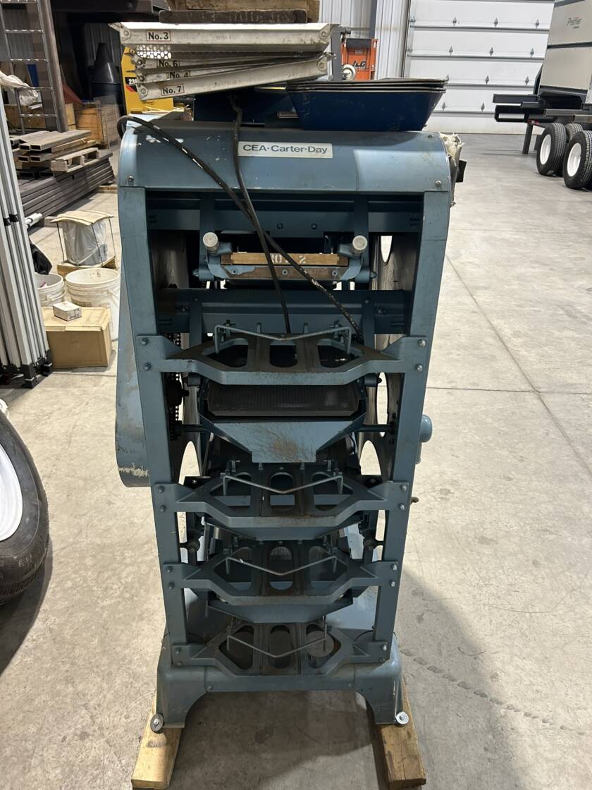 Carter Dockage Tester - Bench Industries - Grain Cleaners, Seed ...