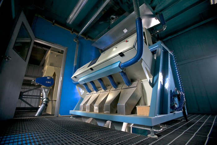 Color Sorter for Grain and Seed | VistaSort Optical Sorting | Bench ...